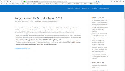 Fisip Undip – Orange Diponegoro