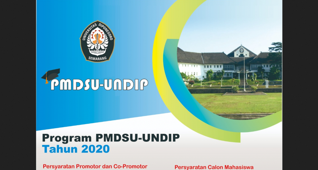 Penerimaan Program PMDSU-UNDIP Tahun 2020 - Faculty of Social and ...