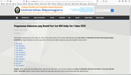 Fisip Undip – Orange Diponegoro