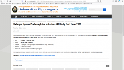 Fisip Undip – Orange Diponegoro