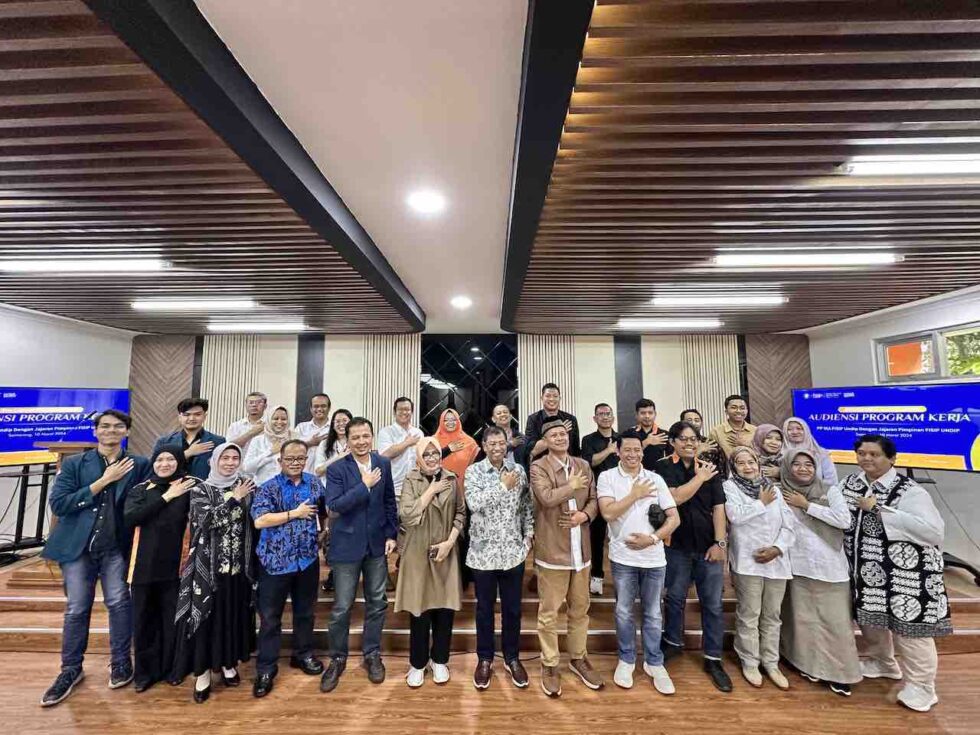 Visit of the Central Management of the Alumni Association of FISIP ...