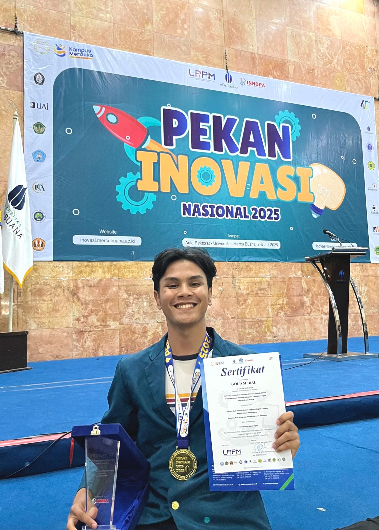 Mahasiswa Administrasi Bisnis FISIP UNDIP Raih Gold Medal dan Special Awards di Pekan Inovasi ...